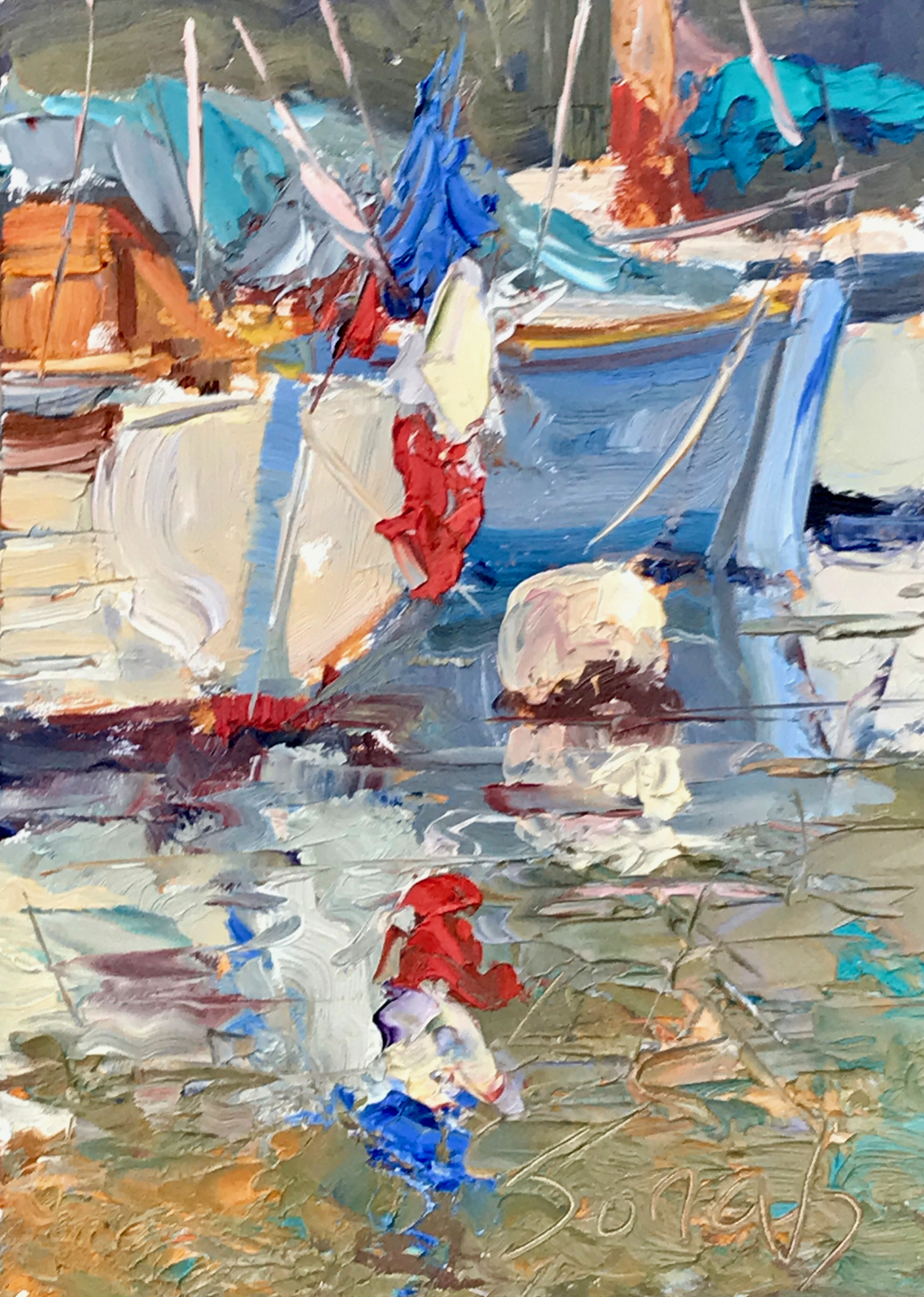 August 17, 2019 7″ x 5″ $275 unframed | The Art of Jonah Jones